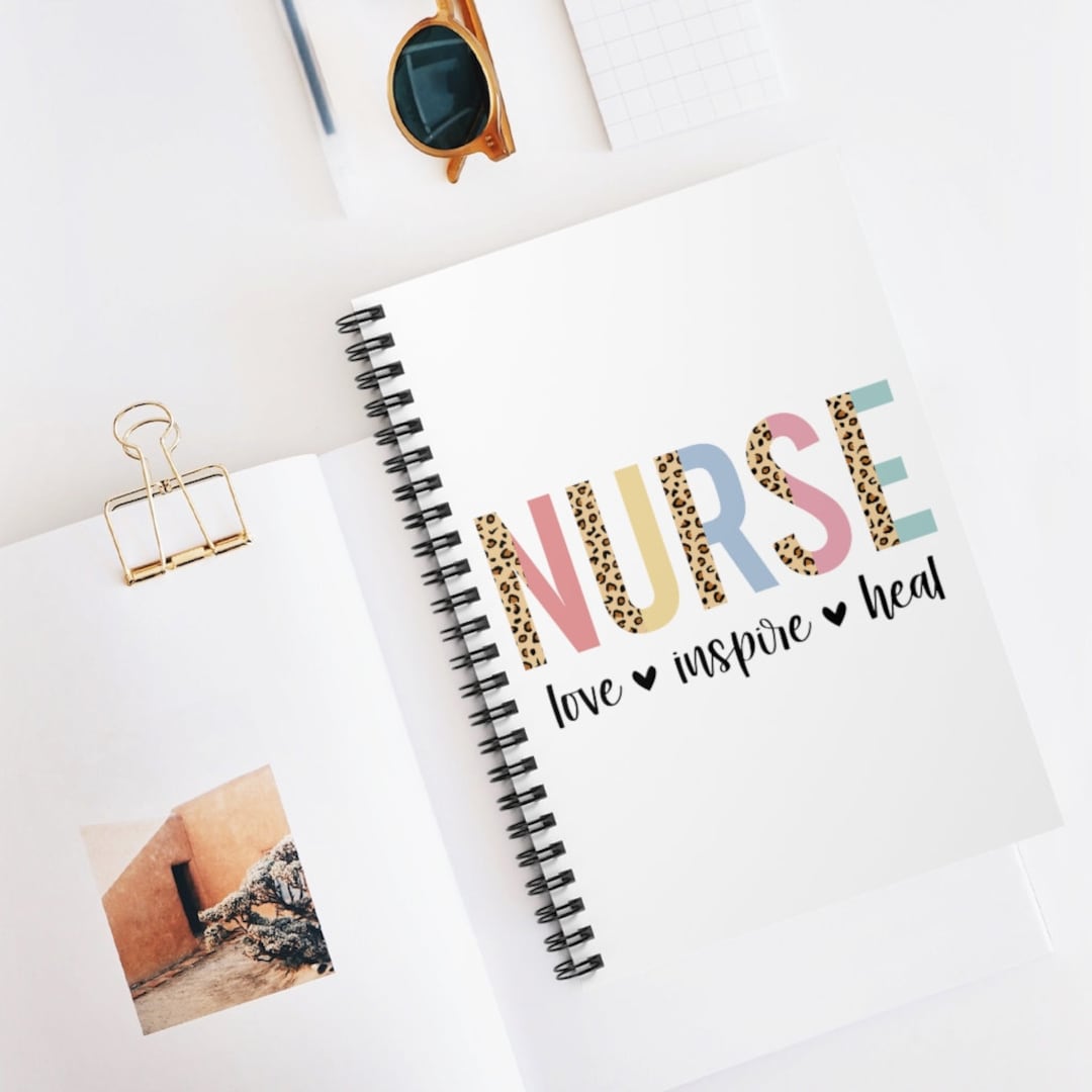 Nurse Notebook, Nurse Notepad, Nurse Book, Nurse Gift, Student Nurse ...