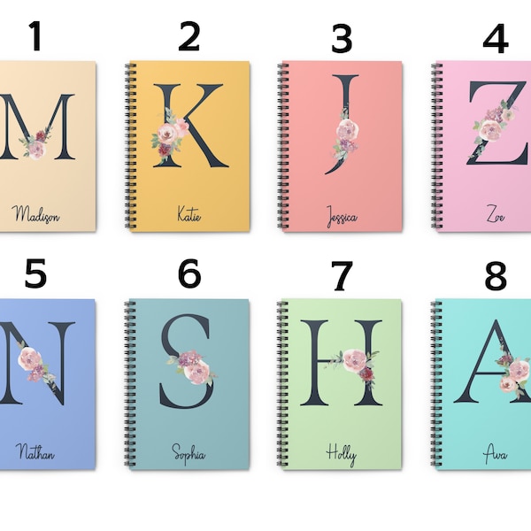 Personalized Notebook - Etsy