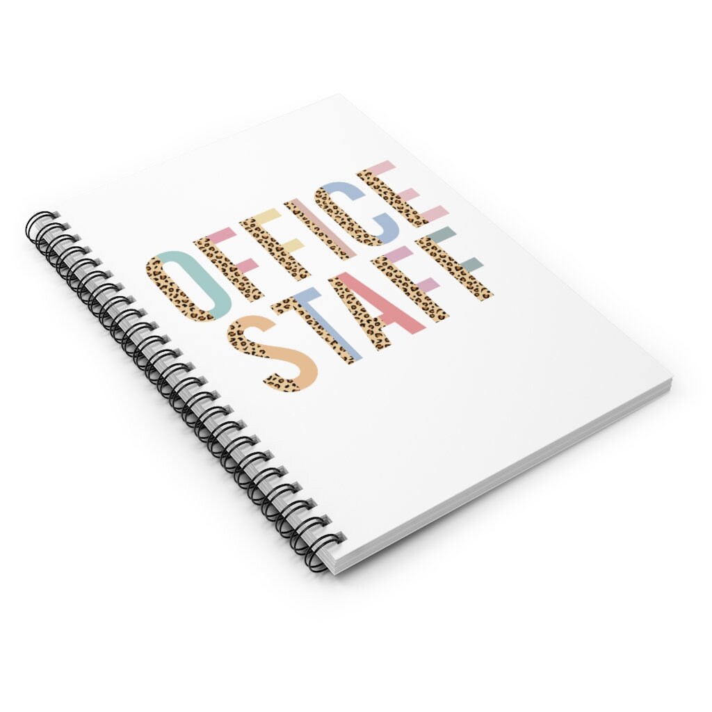Office Staff Notebook Office Staff Journal Office Staff - Etsy