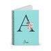 Personalized Initial Journal, Letter Notebook, Initial Notebook ...