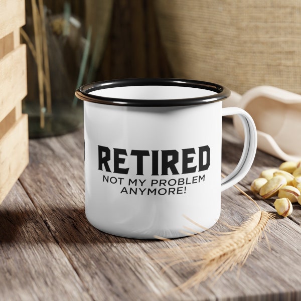 Retirement Mug - Etsy