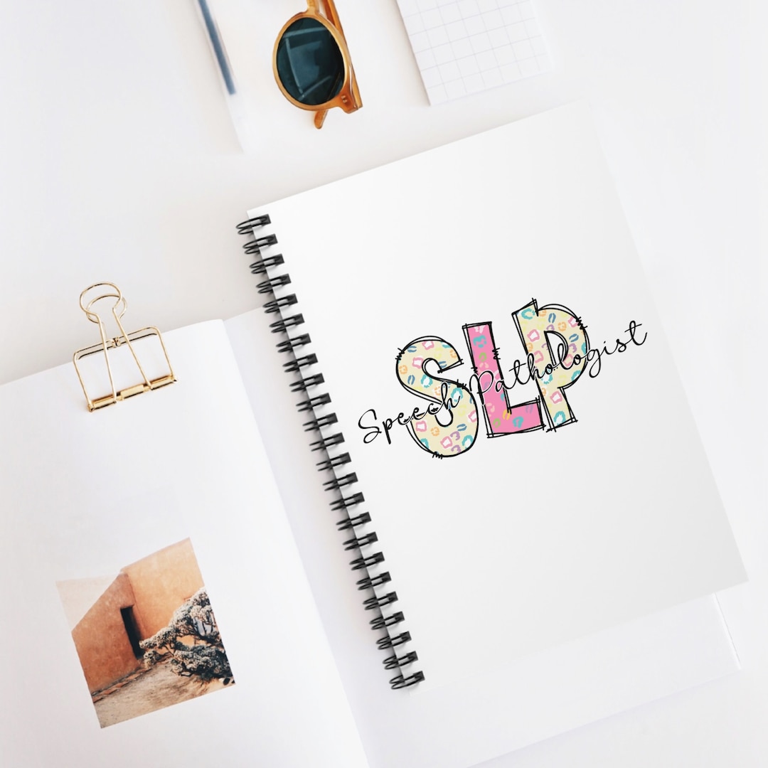 Speech Pathologist Notebook, Speech Pathologist Gift, Slp Gift, Slp ...