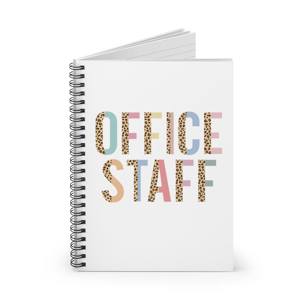 Office Staff Notebook Office Staff Journal Office Staff - Etsy