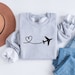 Airplane Sweatshirt, Airplane Sweater, Aviation Sweatshirt, Travel ...