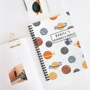 Personalized Notebook for Kid, Notebook for Kids, Gift for Kids, School ...