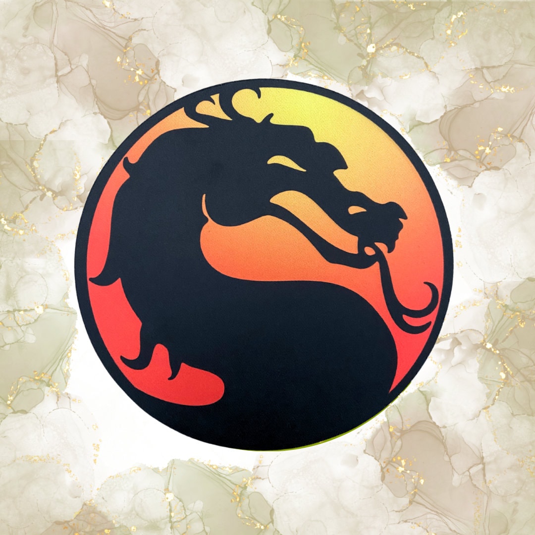 Mortal Kombat Dragon Mousepad - Etsy