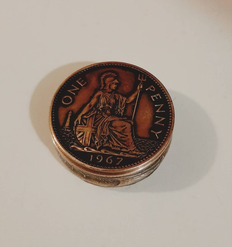 Penny Puzzle Coin Box Queen Elizabeth Gift for Him or Her - Etsy