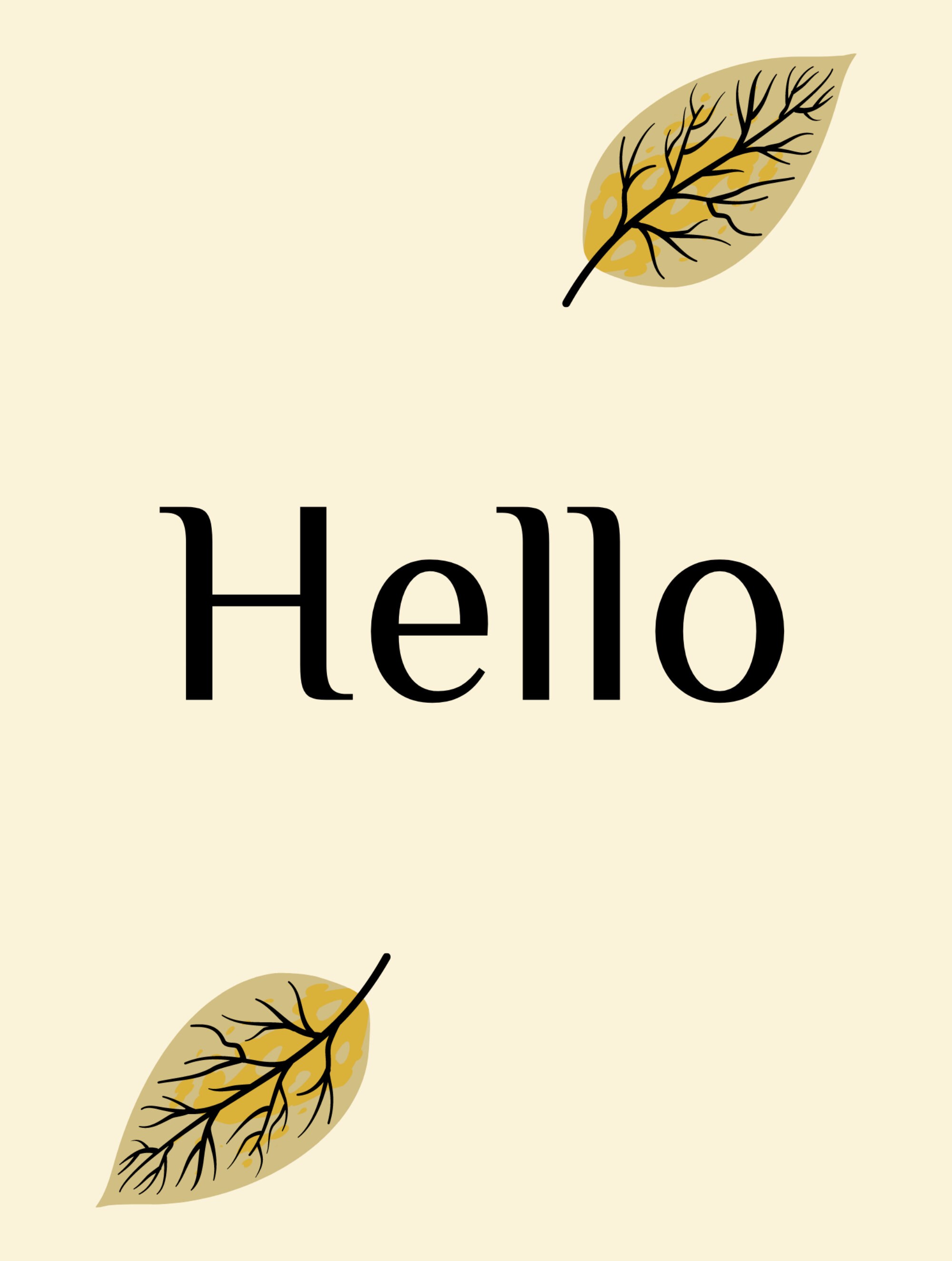 Hello, Hello Printable, Printable Wall Art, Printable Art, Simple ...