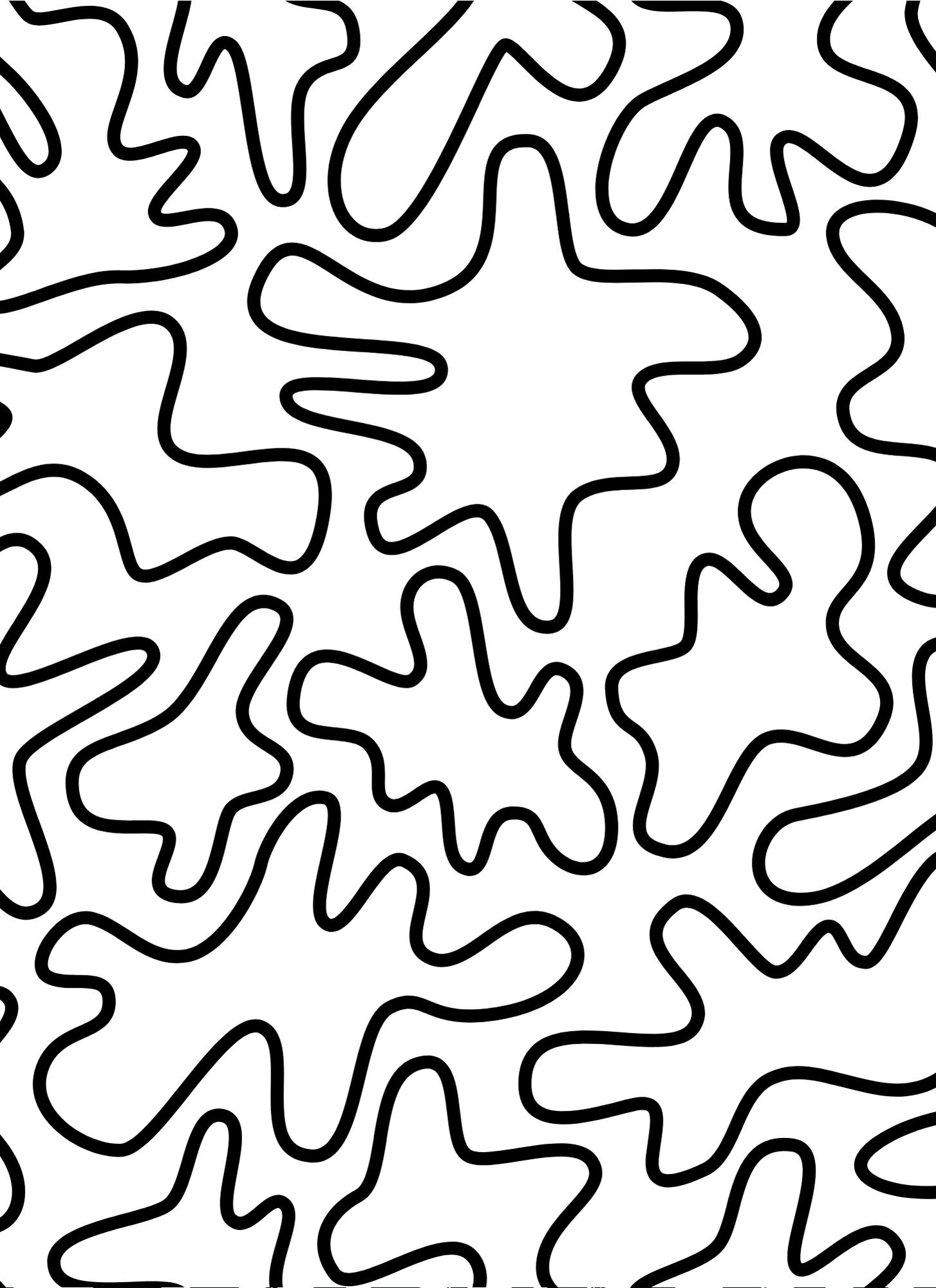 10 Pattern Coloring Pages – Digital Download | Coloring by Courtney - Etsy