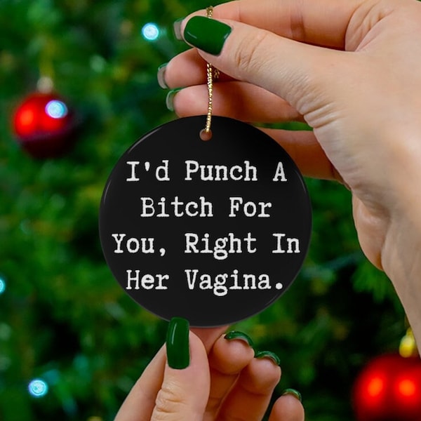 Inappropriate Best Friend Christmas Ornaments - Etsy