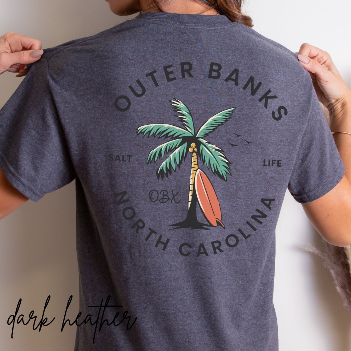 Outer Banks Tshirt Preppy Clothes Coconut Girl Tee Surf Shirt - Etsy