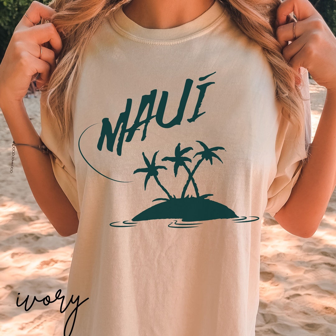 Maui Shirt Comfort Colors Preppy Clothes Surf Shirt Hawaii Tee Y2K ...