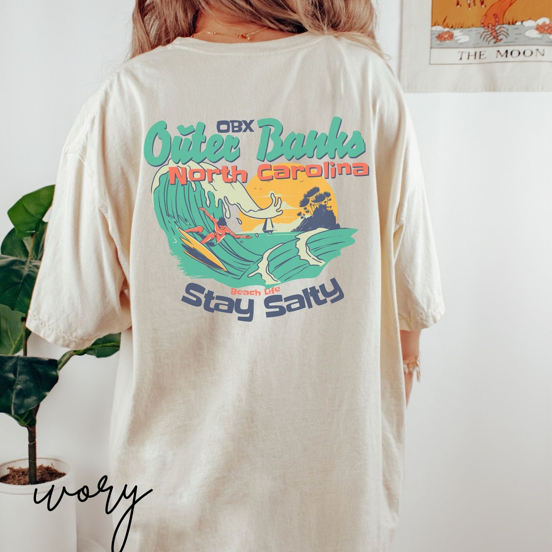 Outer Banks Tshirt Comfort Colors Preppy Clothes OBX Shirt Coconut Girl ...