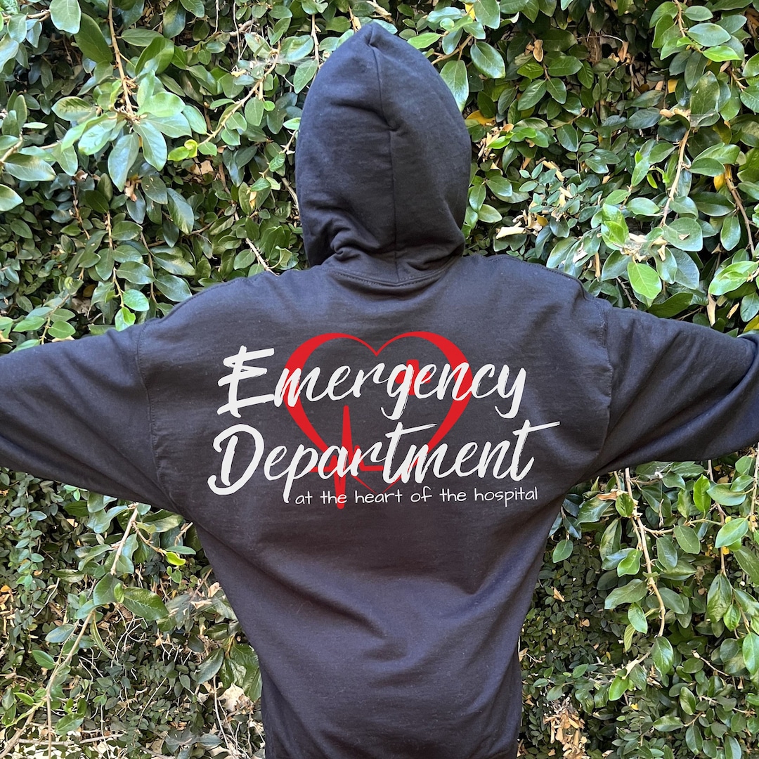 ER Nurse Jacket, Emergency Nurse, Personalized Emergency Department ...