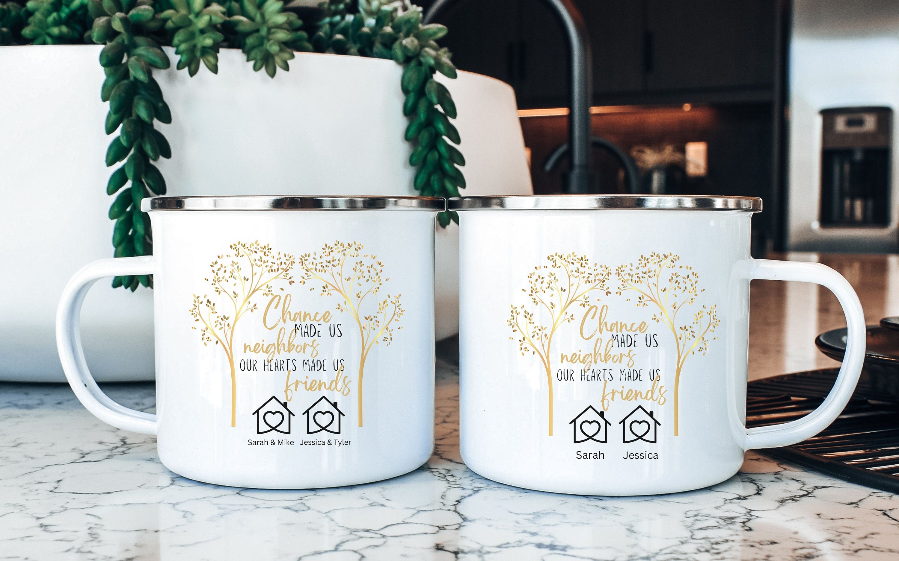 Good Neighbors Mug, Neighbor Gift Ideas, Personalized Custom Neighbor ...