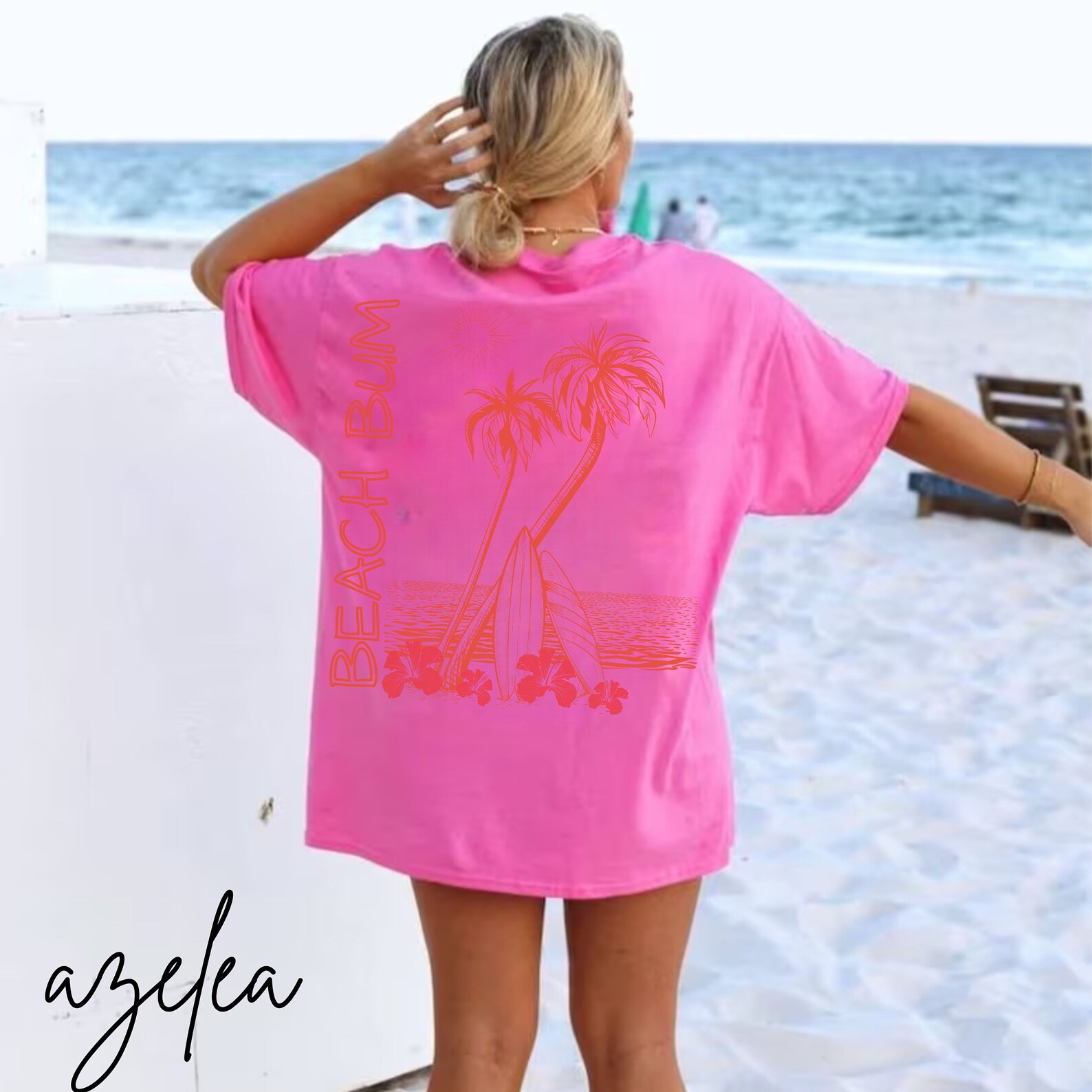 Beach Bum Shirt Summer Tee Beachy Shirts Trendy TS Coconut Girl Clothes ...