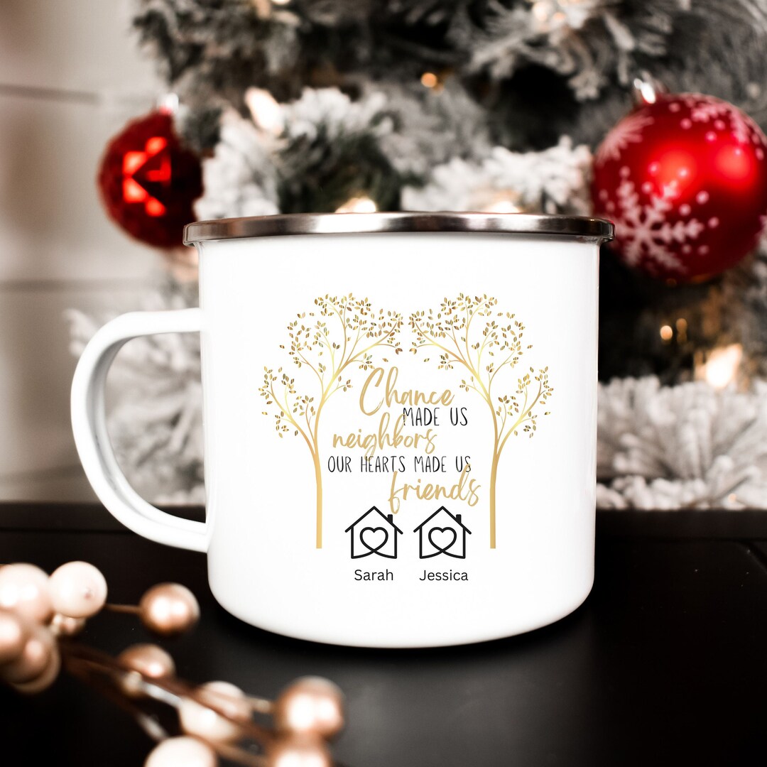 Good Neighbors Mug, Neighbor Gift Ideas, Personalized Custom Neighbor ...