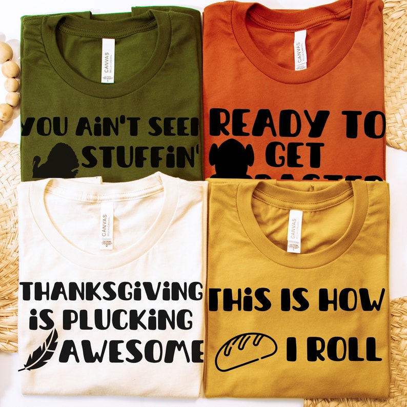 Thanksgiving Family Shirts Funny Thanksgiving Group Tshirts - Etsy