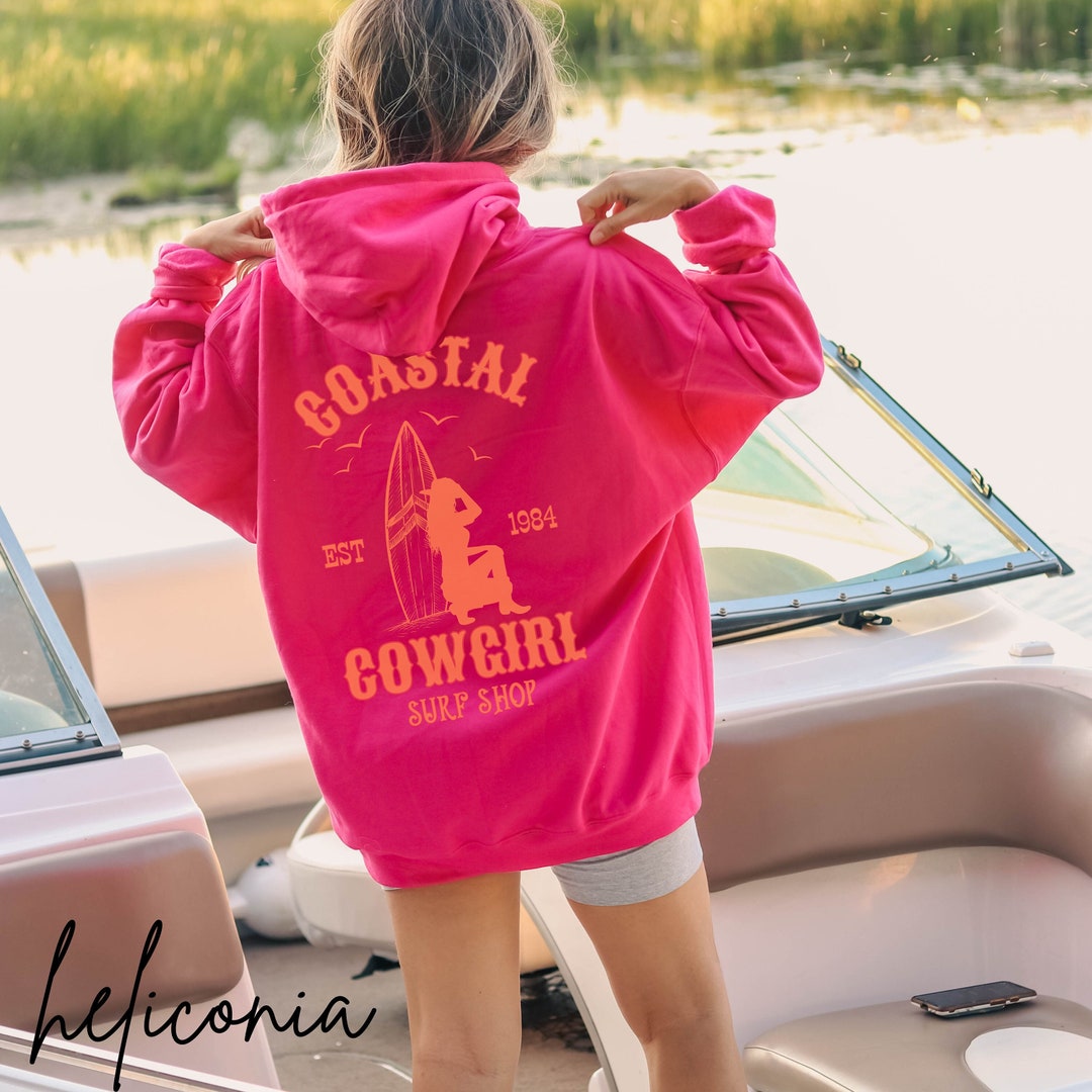 Coastal Cowgirl Beachy Hoodies Preppy Clothes Coconut Girl Clothes