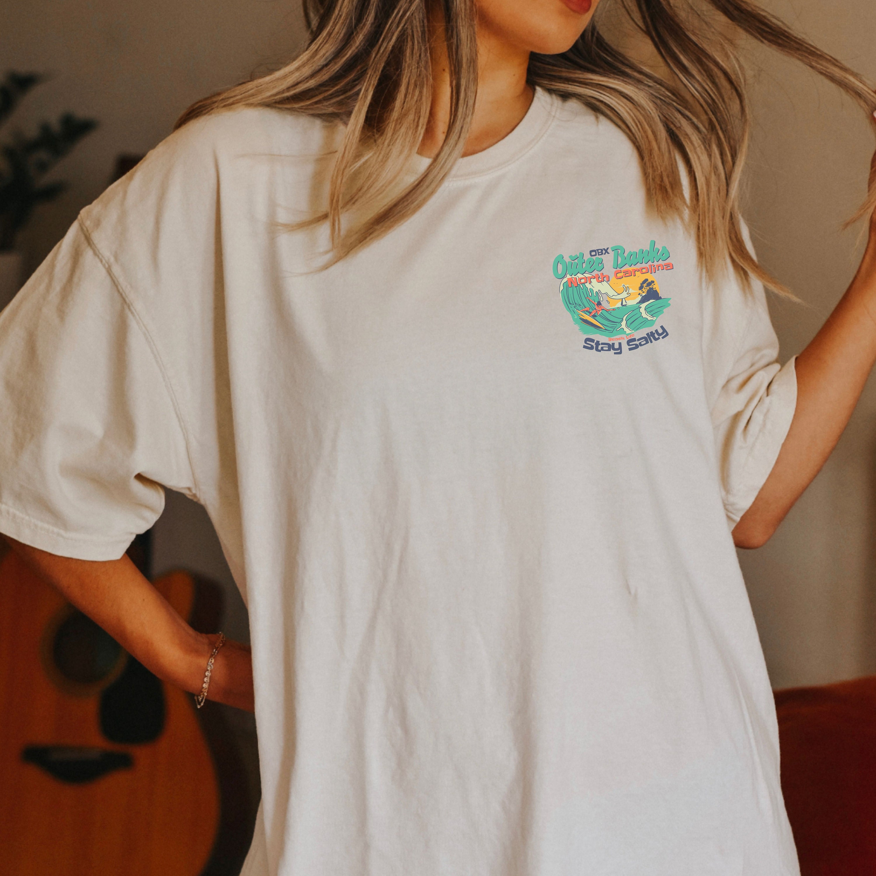 Outer Banks Tshirt Comfort Colors Preppy Clothes OBX Shirt - Etsy