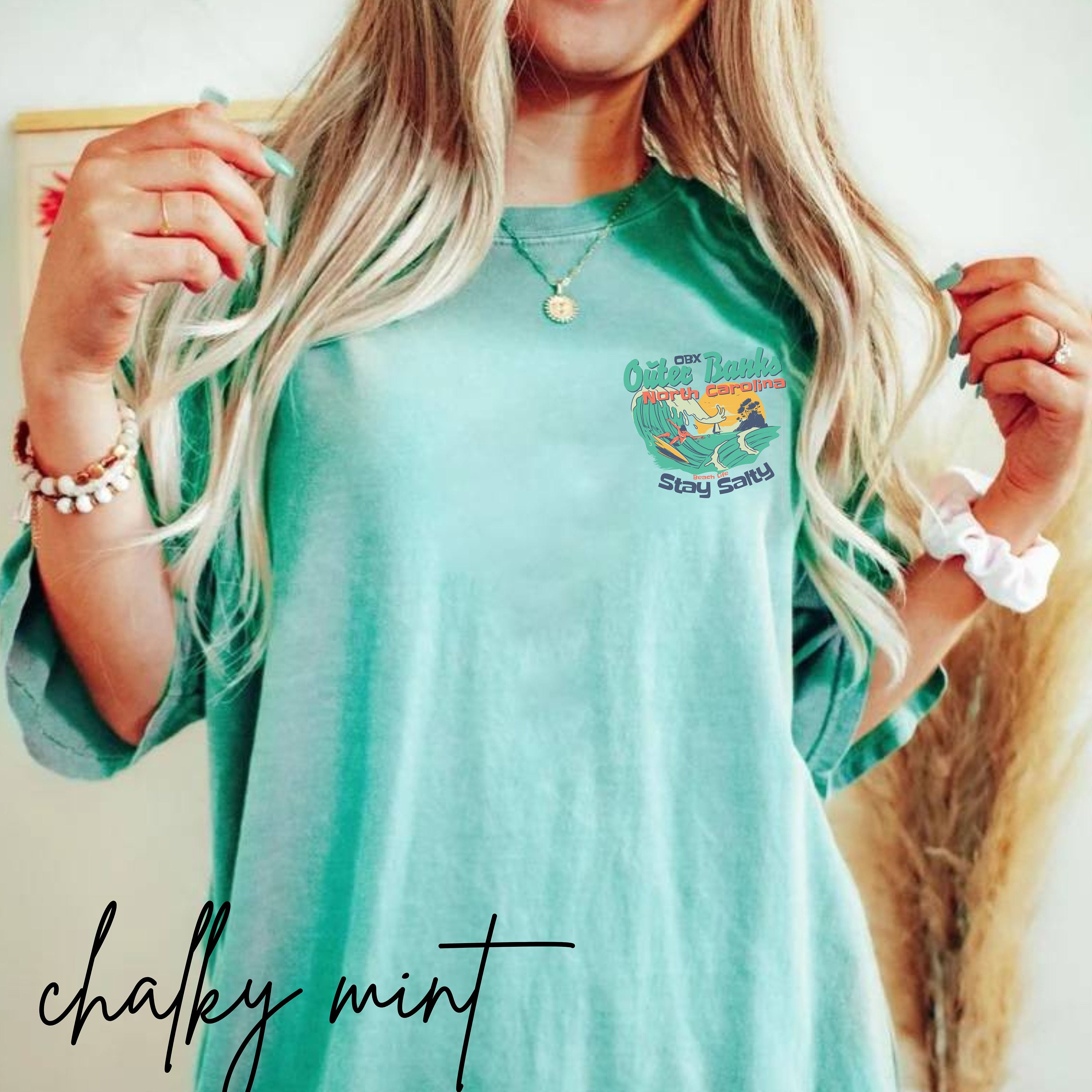 Outer Banks Tshirt Comfort Colors Preppy Clothes OBX Shirt - Etsy