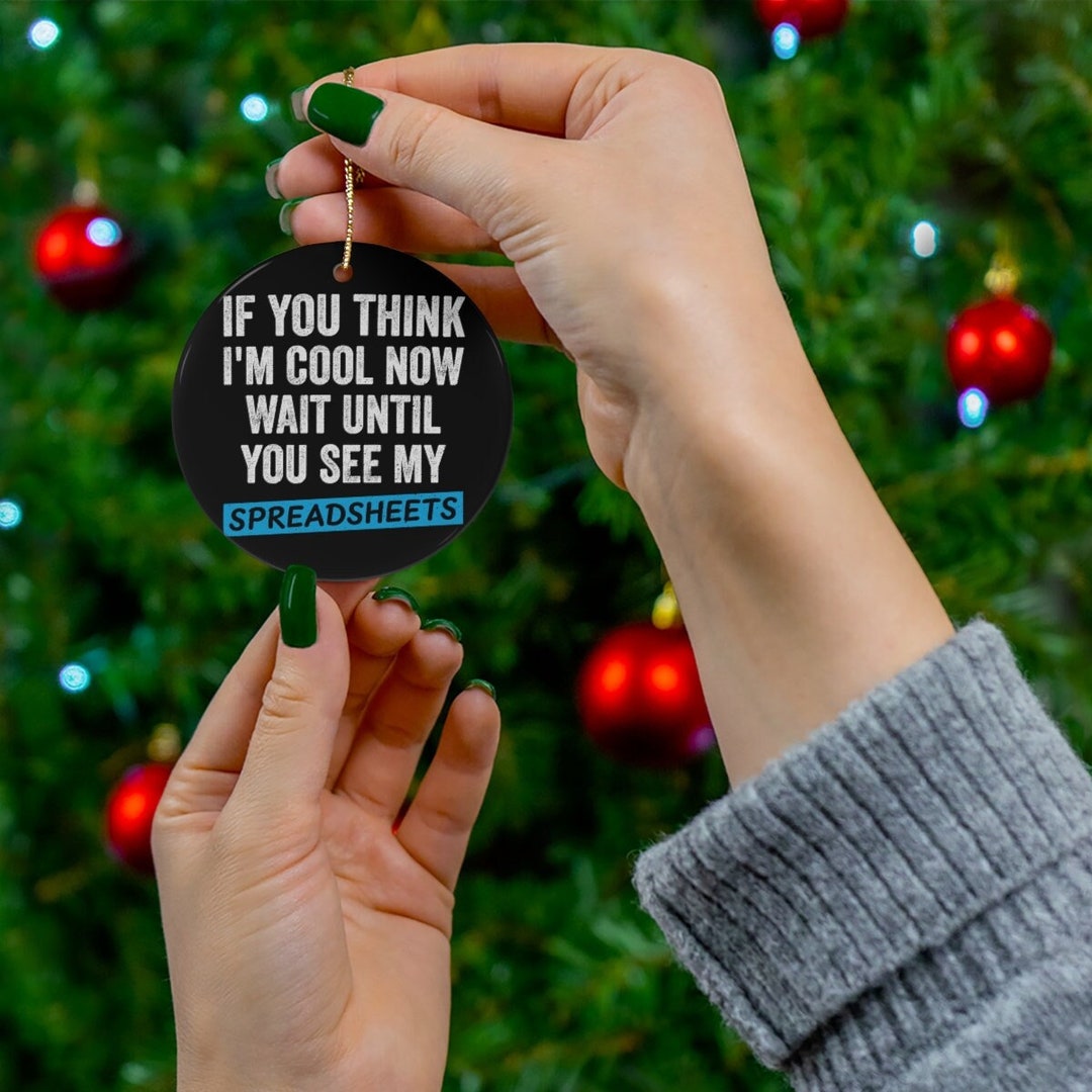 Accountant Christmas Ornament CPA Gift for Christmas Funny Accountant ...