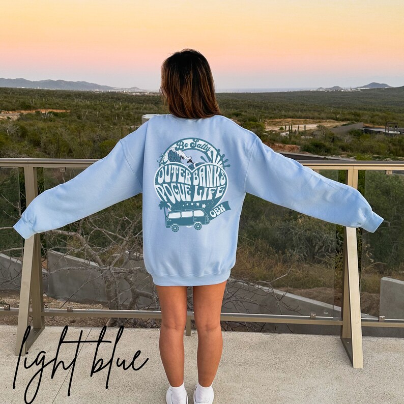 Outer Banks Sweatshirt Retro OBX Preppy Clothes Coconut Girl - Etsy