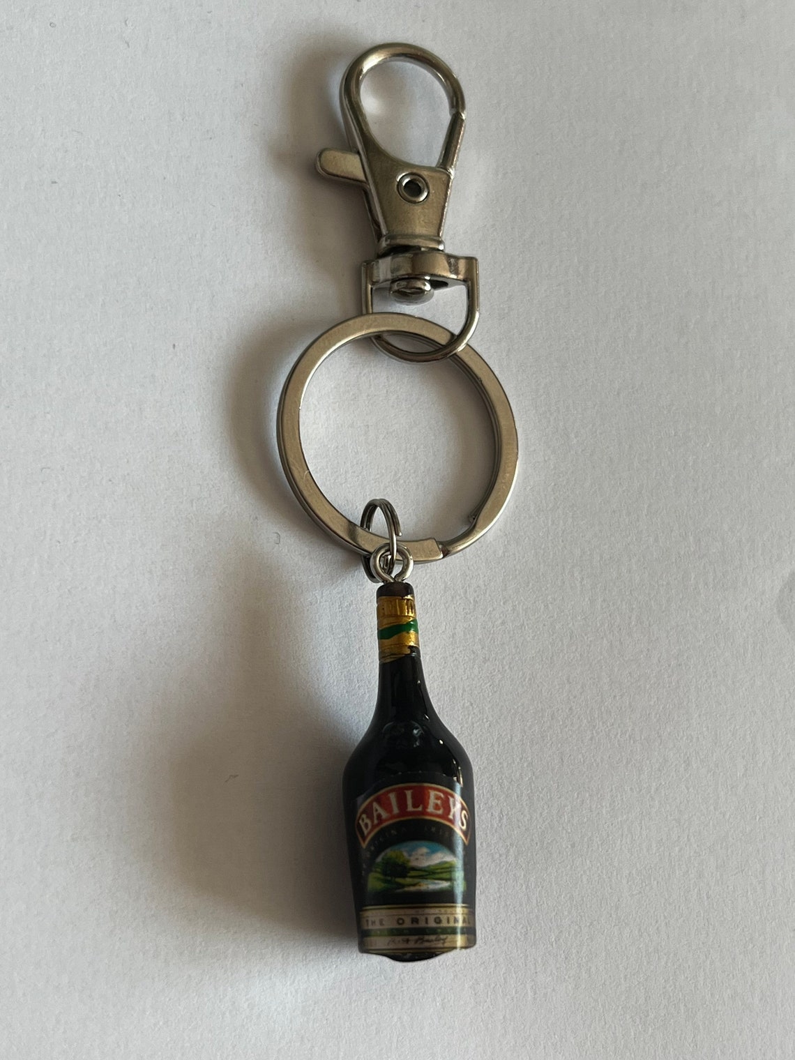 Mini Alcohol Bottle Keyring - Etsy UK