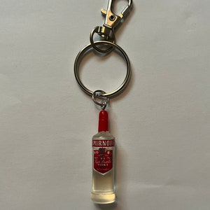 Mini Alcohol Bottle Keyring! - Etsy UK