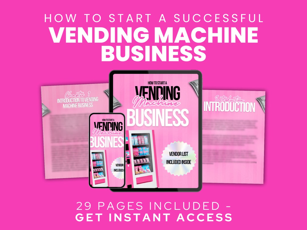 Ultimate Vending Machine Guide, Vending Machine Vendors Instant ...