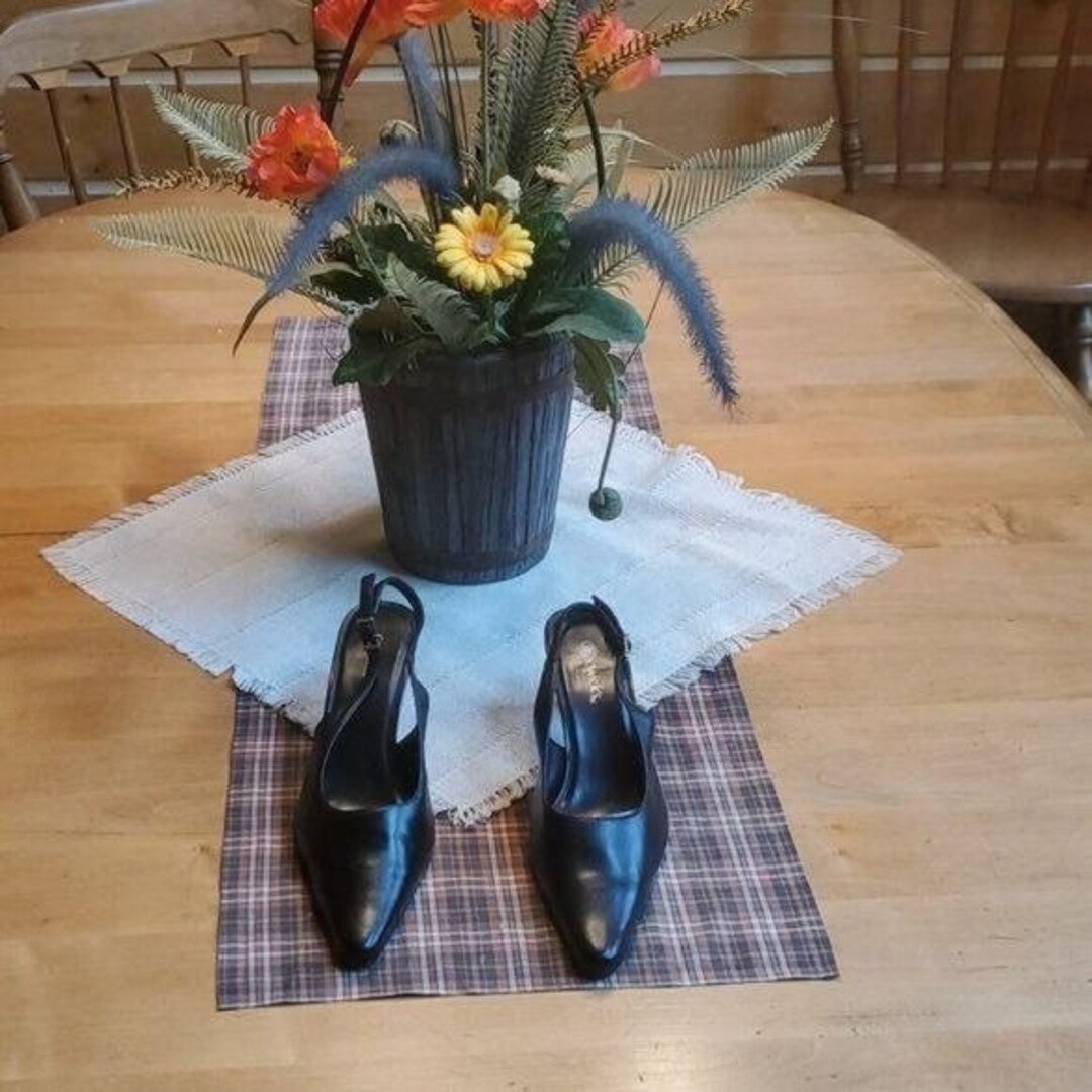 Chadwicks Vintage Leather Sz 6.5 Slingback 2 Heeled Dress Shoes - Etsy ...