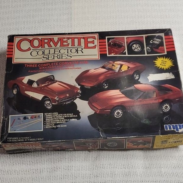 Corvette Model Car Kits - Etsy