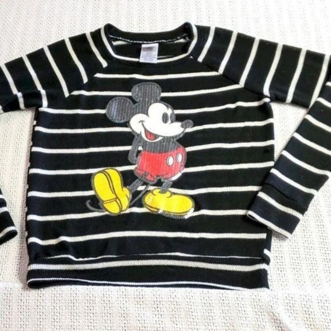 Disney Vintage Jerry Leigh Sz XS B&W Mickey Mouse Embellished Graphic ...