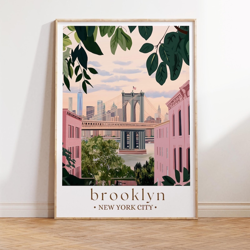 Brooklyn Poster - Etsy