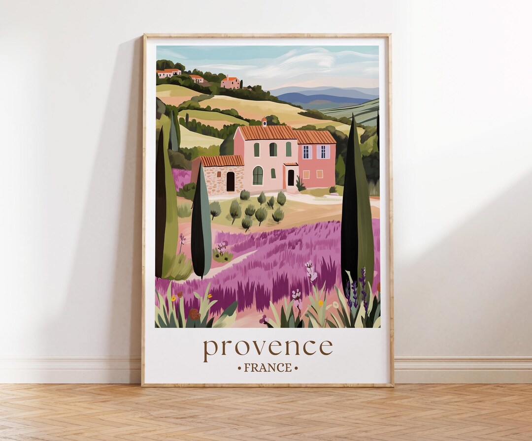 Provence Wall Art, Provence Lavender Print, Provence France Prints ...