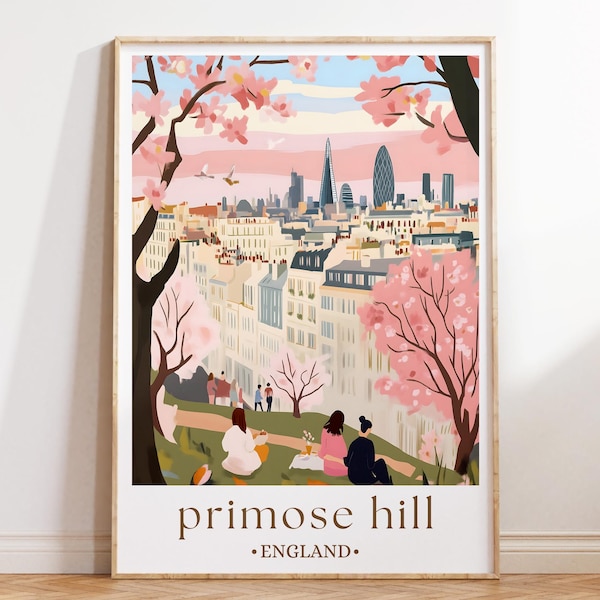 Primrose Hill Print - Etsy UK