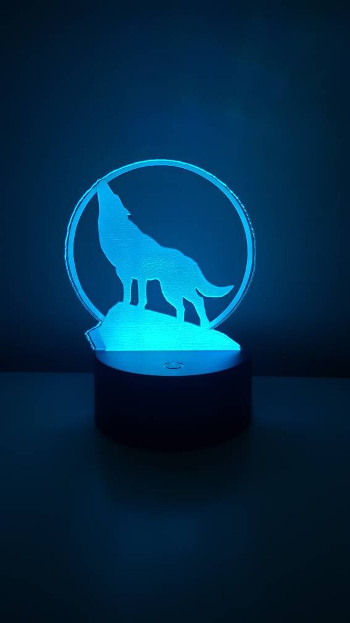 Custom Desk Lamp Personalized LED Light Laser Engraved Night - Etsy
