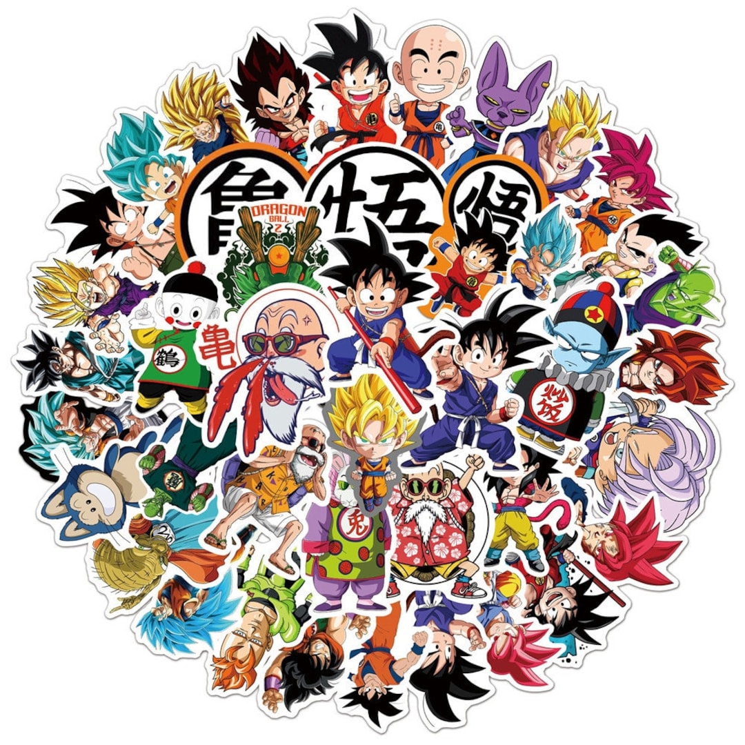 Dragon Ball Stickers - Etsy