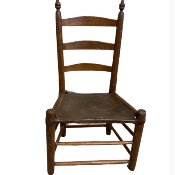 Antique Ladder Back Chairs - Etsy