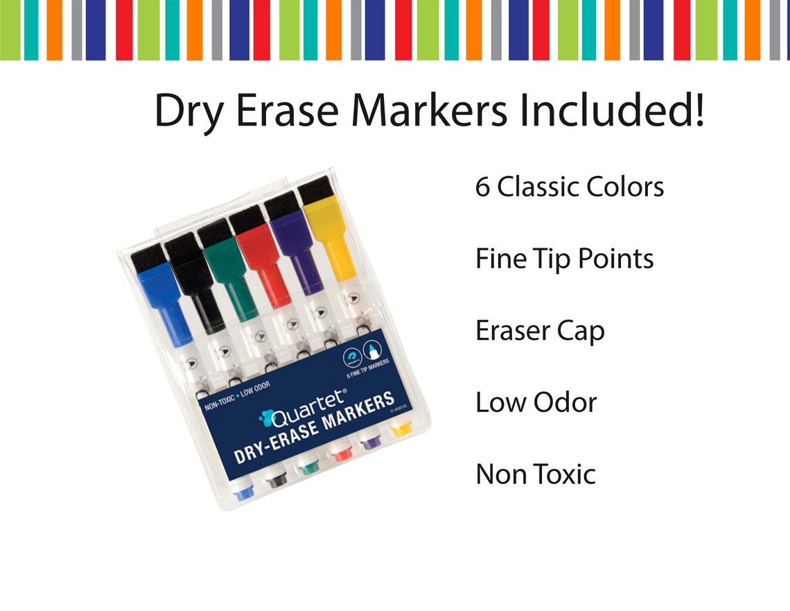 Learning Board Prek-kindergarten, Dry Erase Board, Abcs, Numbers ...