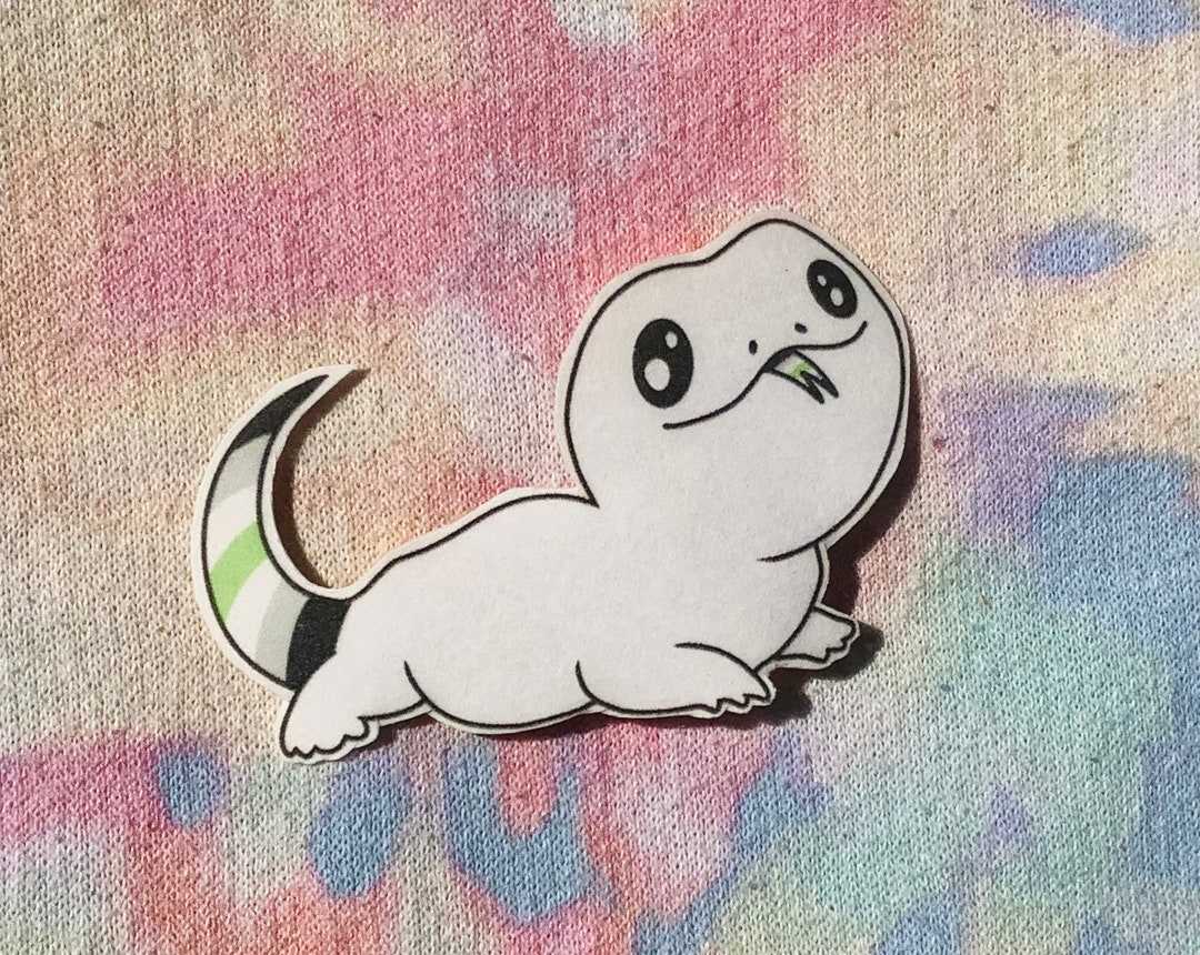 Lizard/newt Sticker, Lgbtqia Stickers, Customizable Stickers, Fun and ...