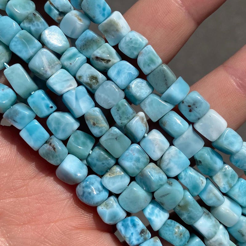 Larimar Beads - Etsy