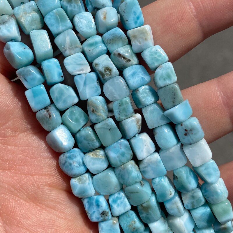 Larimar Beads - Etsy