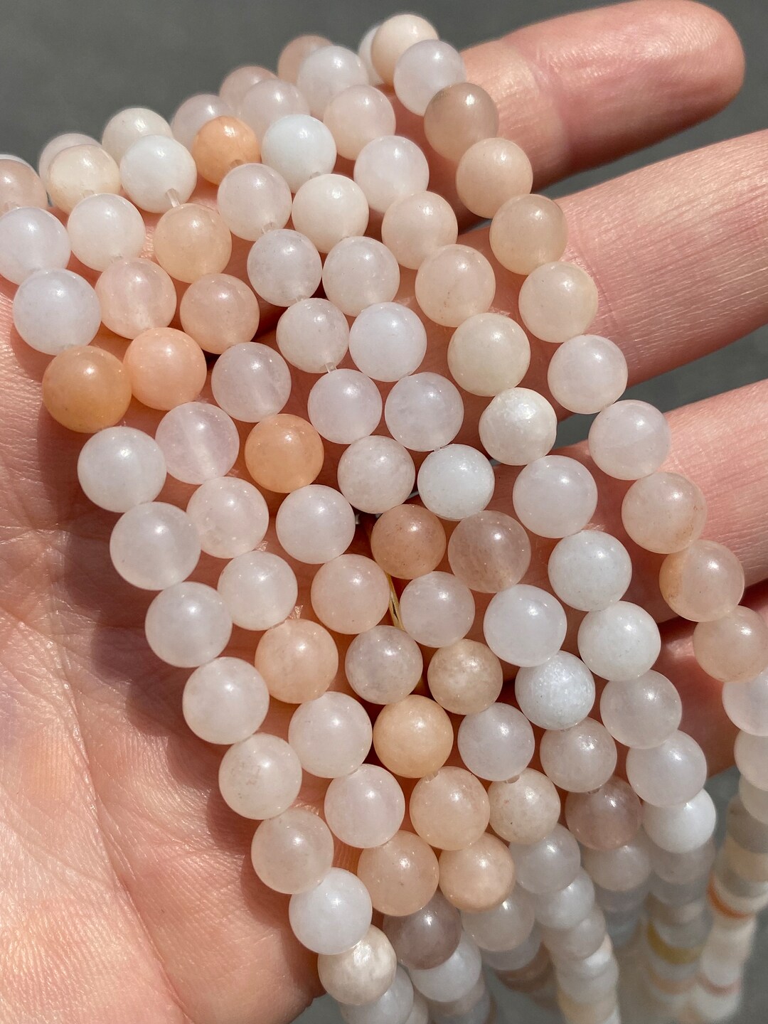 6mm Polished Pink Aventurine Beads Natural Stone Full Strand 15 - Etsy