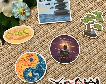 Zen Sticker Pack - Etsy
