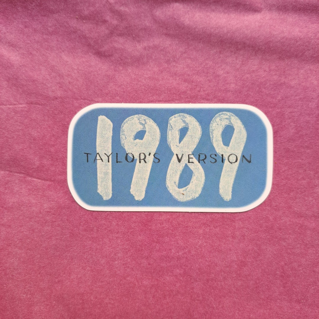 1989 taylor's Version Sticker / Taylor Swift Sticker / - Etsy
