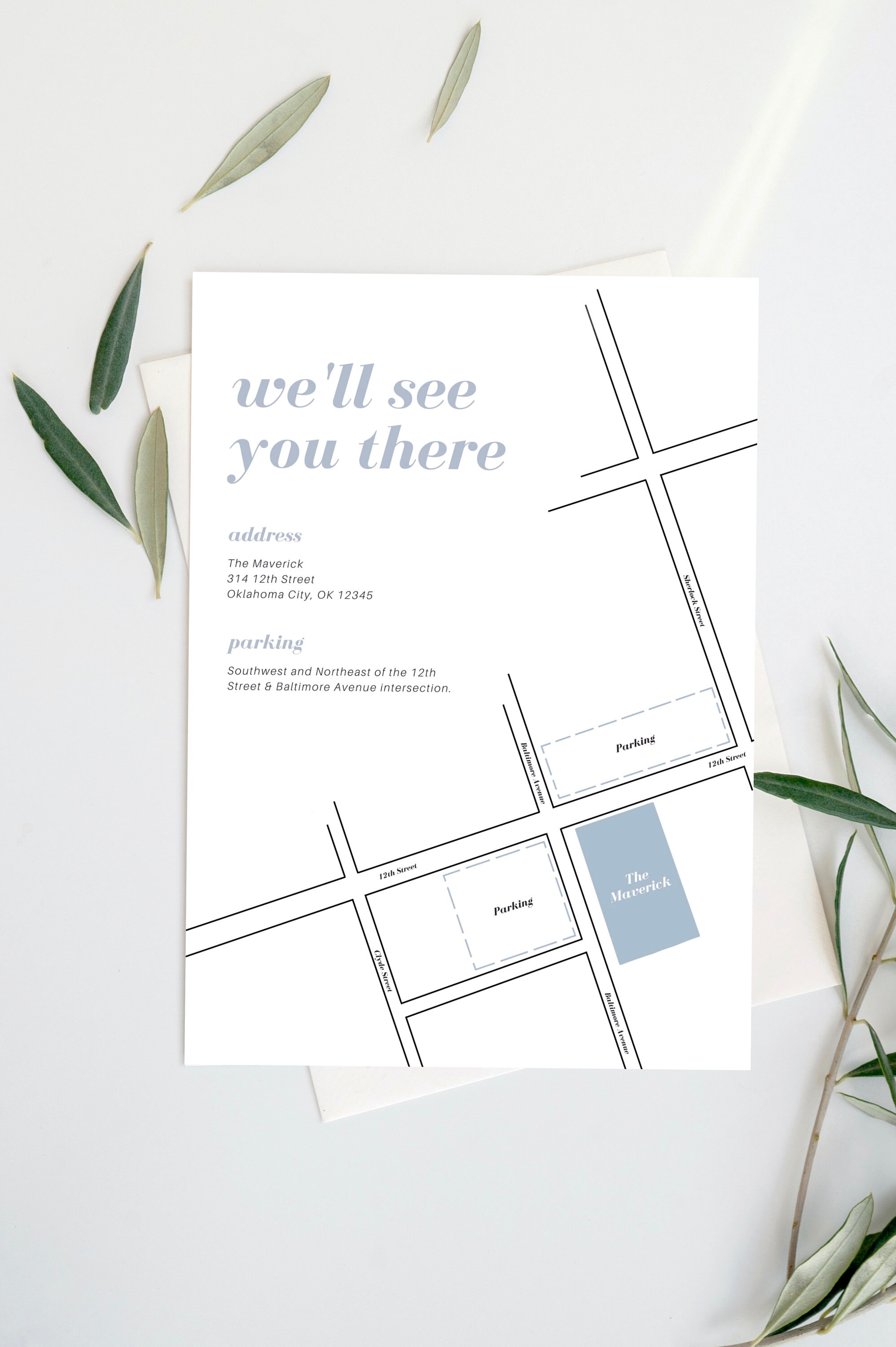 Custom Map Image Custom Map Illustration Wedding Invitation Templates ...