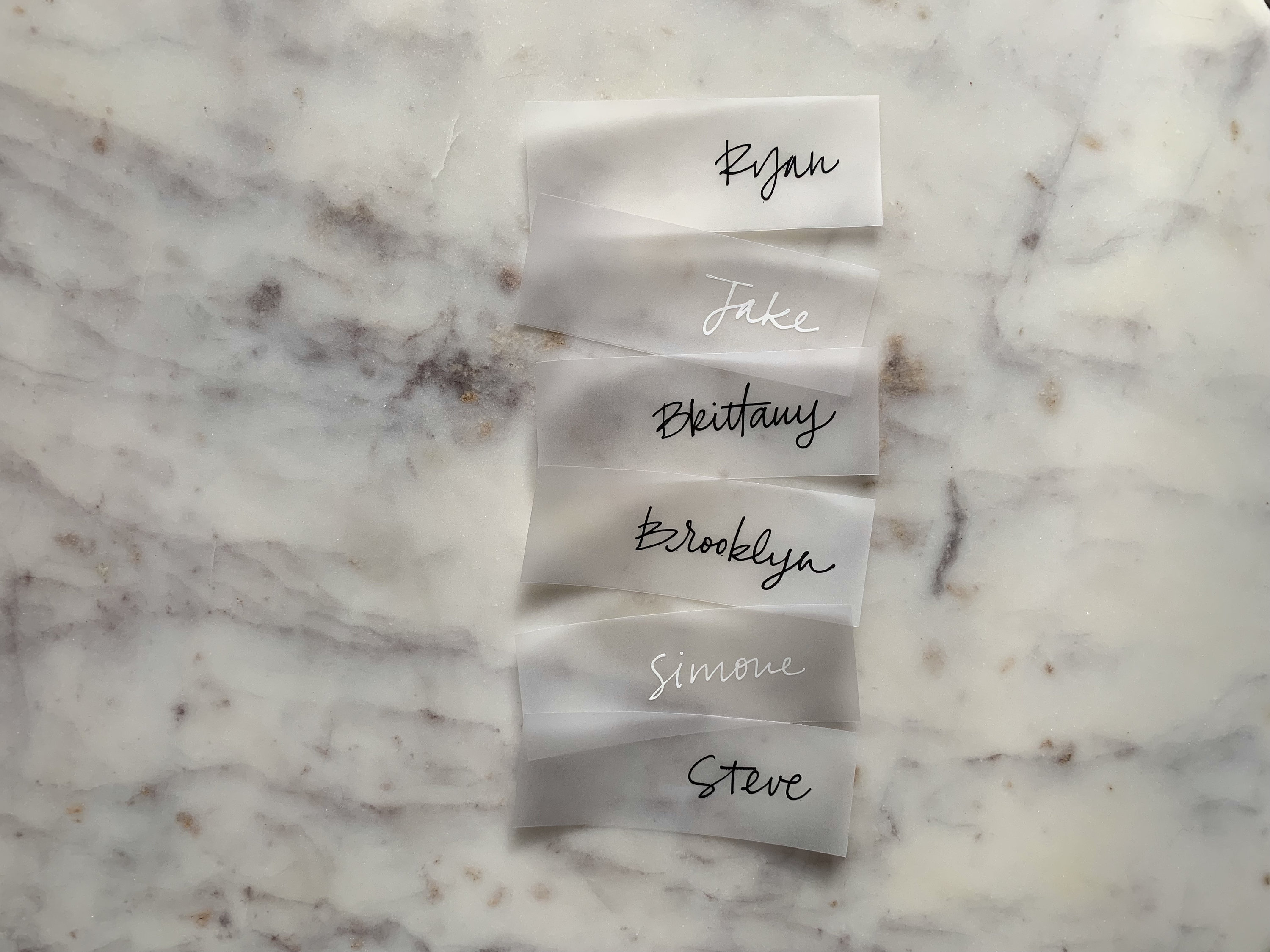 Wedding Place Cards Event Place Cards Minimalist Wedding - Etsy