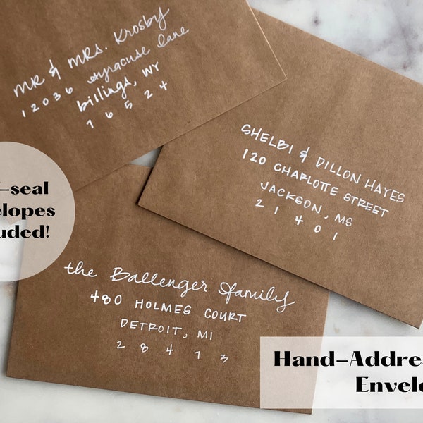 Handwritten Address - Etsy
