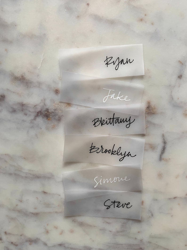 Wedding Place Cards Event Place Cards Minimalist Wedding - Etsy